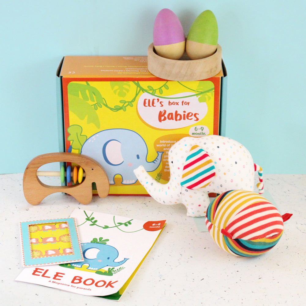 Ele's Boxes - Curated Toy Box For Babies (0-2 years) – Shumee